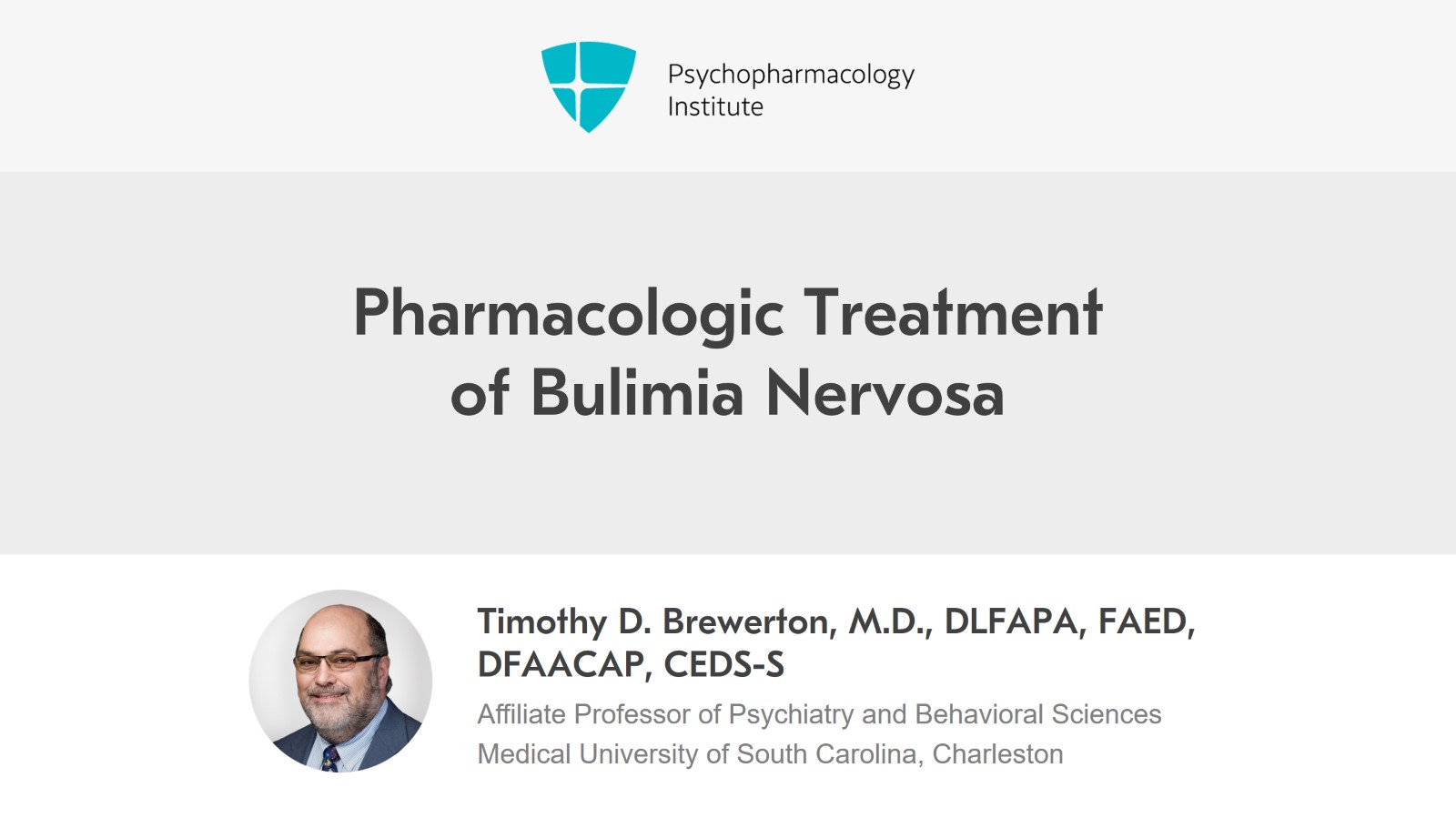 Psychopharmacology Institute